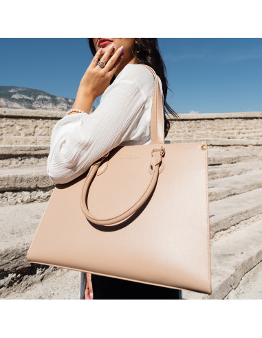 Sac à Main Cabas CABOURG - BEIGE